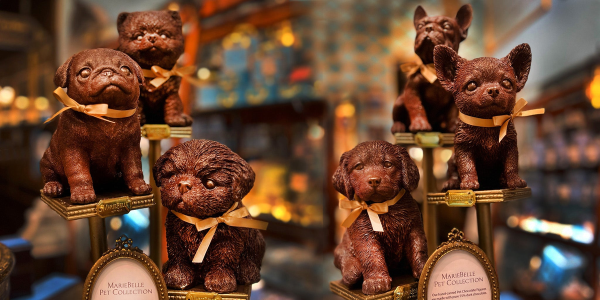 MarieBelle's Chocolate Pets Collection