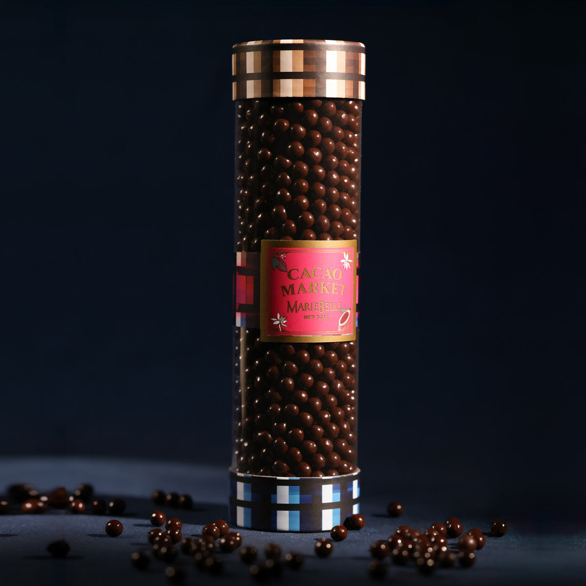 Dark Chocolate Pearls || MarieBelle New York